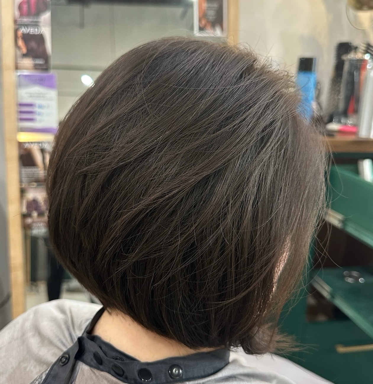 Bob Haircut by Ivy – Aveda Theory Hair Salon