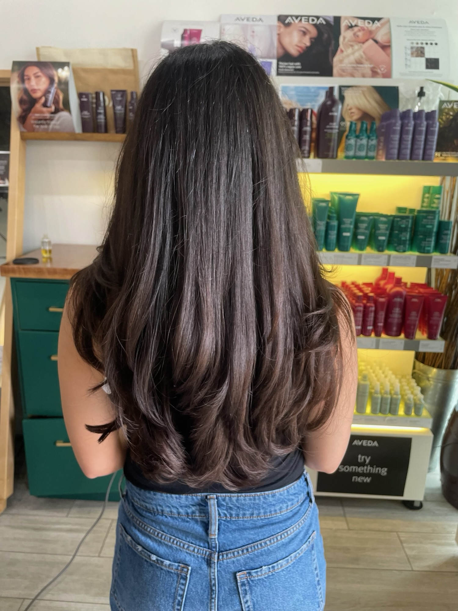 Transform Your Look with Long Layers by Stephania – Aveda Theory Hair Salon